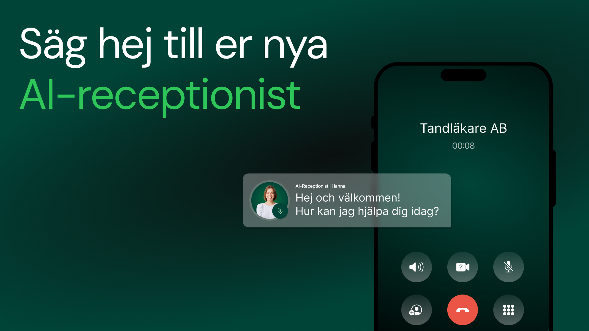 AI-resepsjonist | Telavox | Mobiloperatør kun for bedrifter